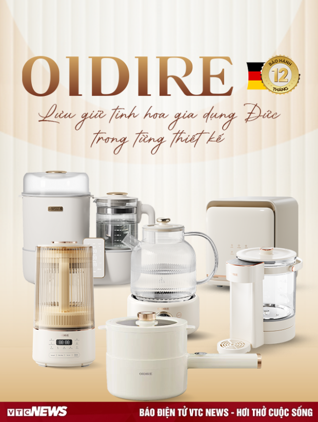 Phân phối chính hãng đồ gia dụng OIDIRE thương hiệu Đức